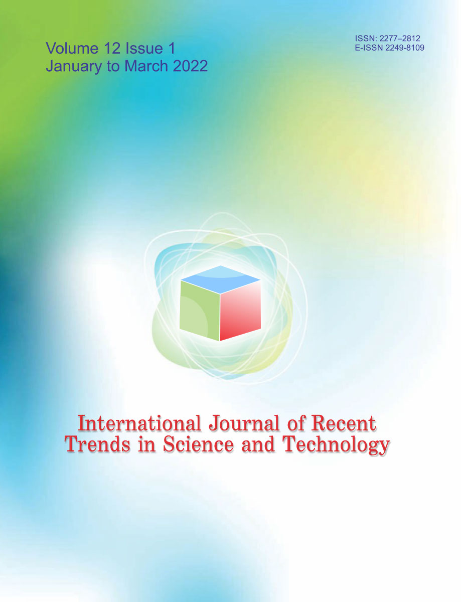 International Journal of Recent Trends in Science and Technology